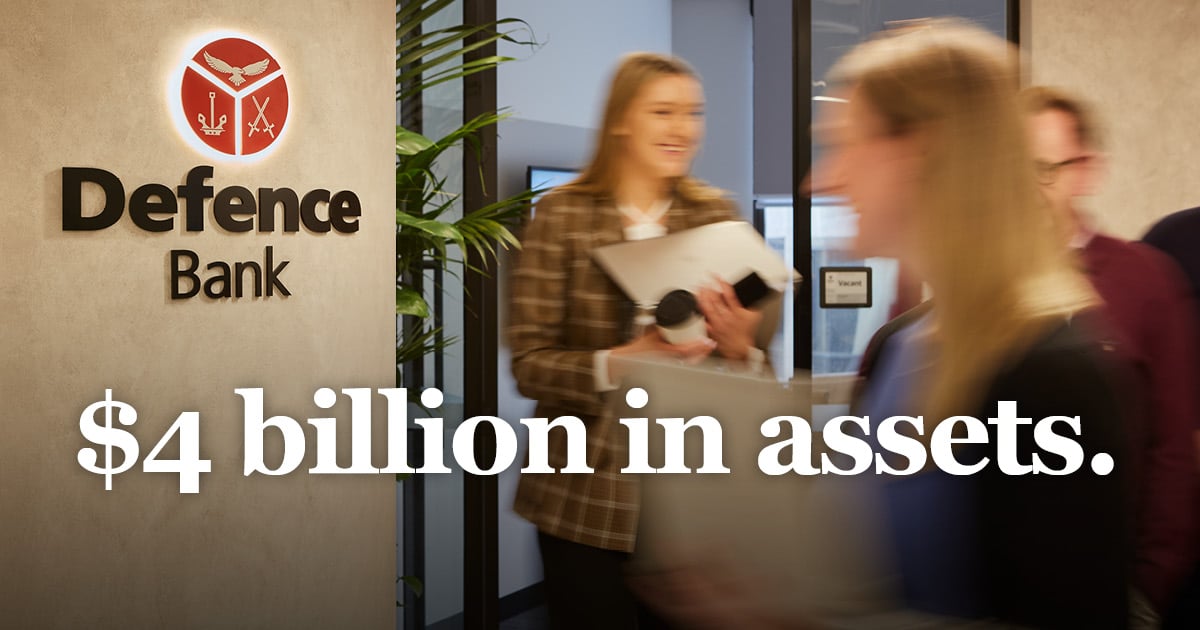 Defence Bank hits $4 billion in assets with its highest ever lending ...