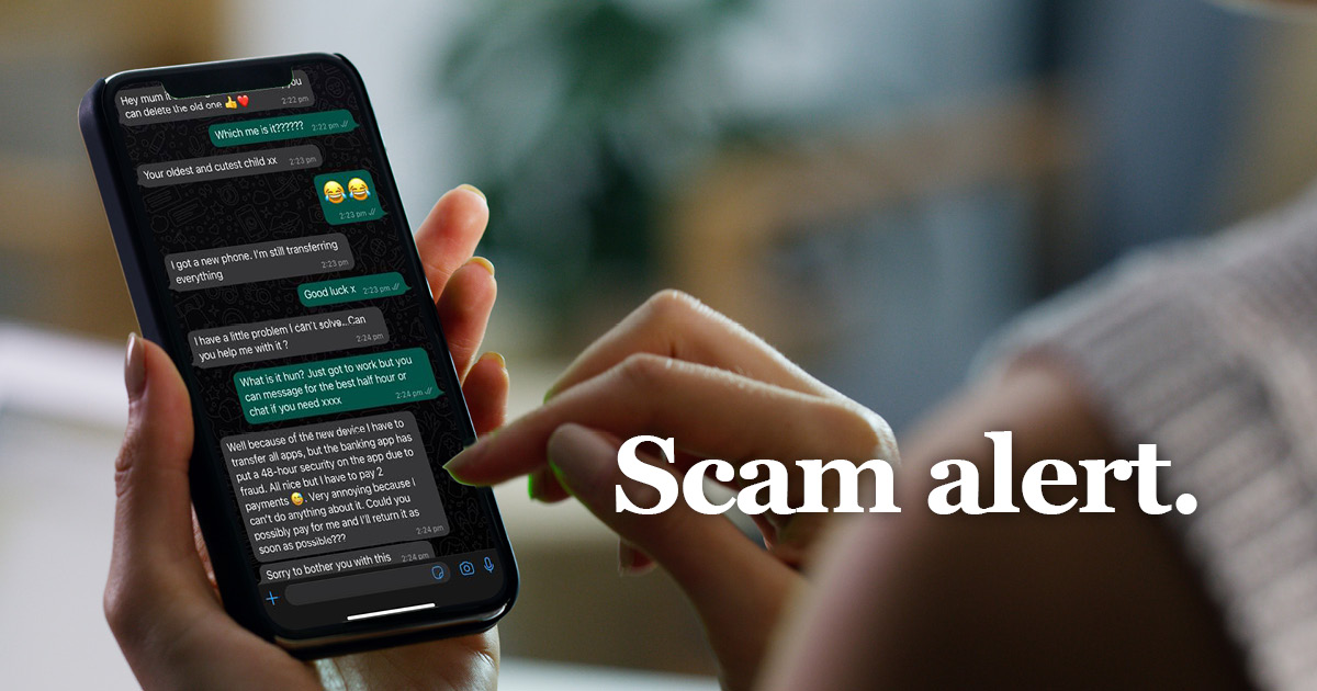 ‘Hi Mum’ scam costs Australians more than $2 million. | Defence Bank